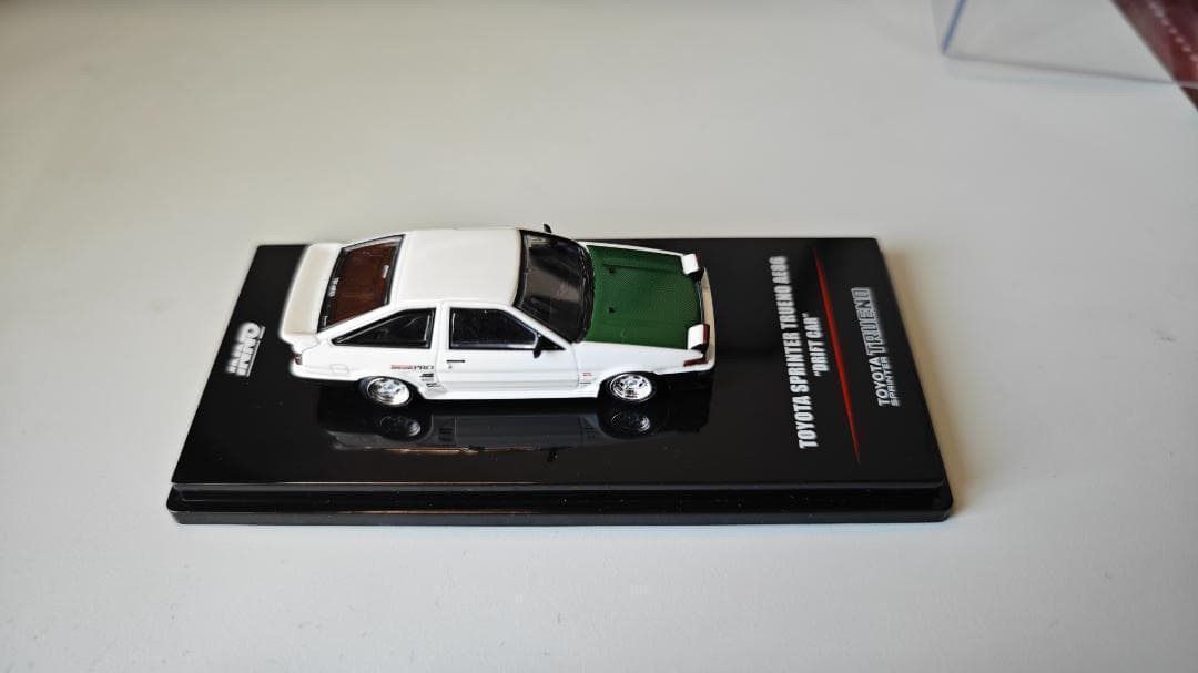 INNO64 イノ 1/64 スプリンタートレノAE86 ドリキン土屋圭市 豆