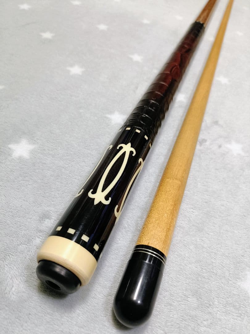 ★極美バーズアイ★極美杢目★　★トラ目★詳細不明★良品★革巻