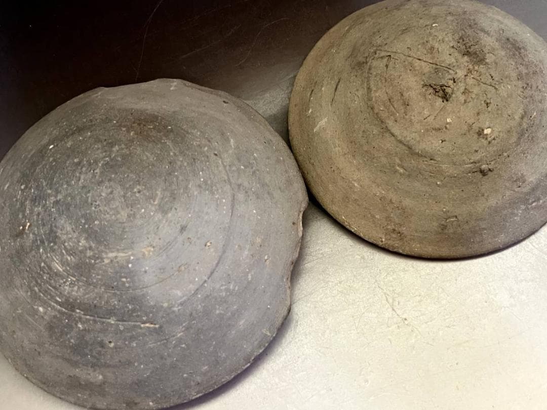 蓋物■土器 須恵器 喰籠 土物 カケ有 発掘品 須恵器 古代 時代物 骨董品■