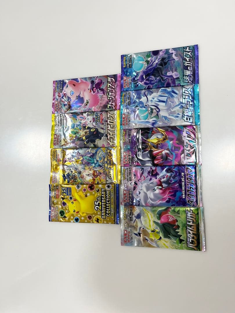 25thVstarヒーローズ白銀漆黒などポケモンカード未開封パック《ポケカ