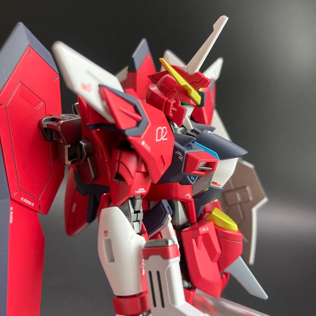 HGCE イモータルジャスティス　塗装済み完成品ガンプラ