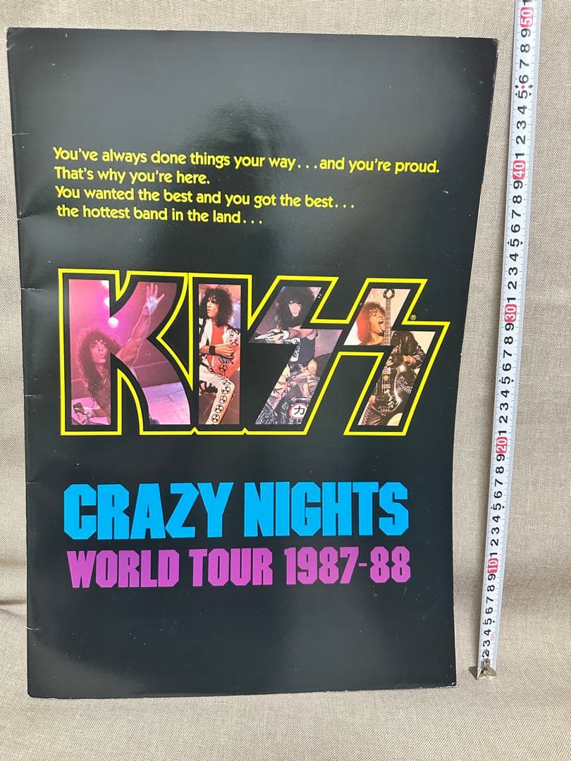 KISS CRAZY NIGHTS ツアープログラム 1987-88 写真満載