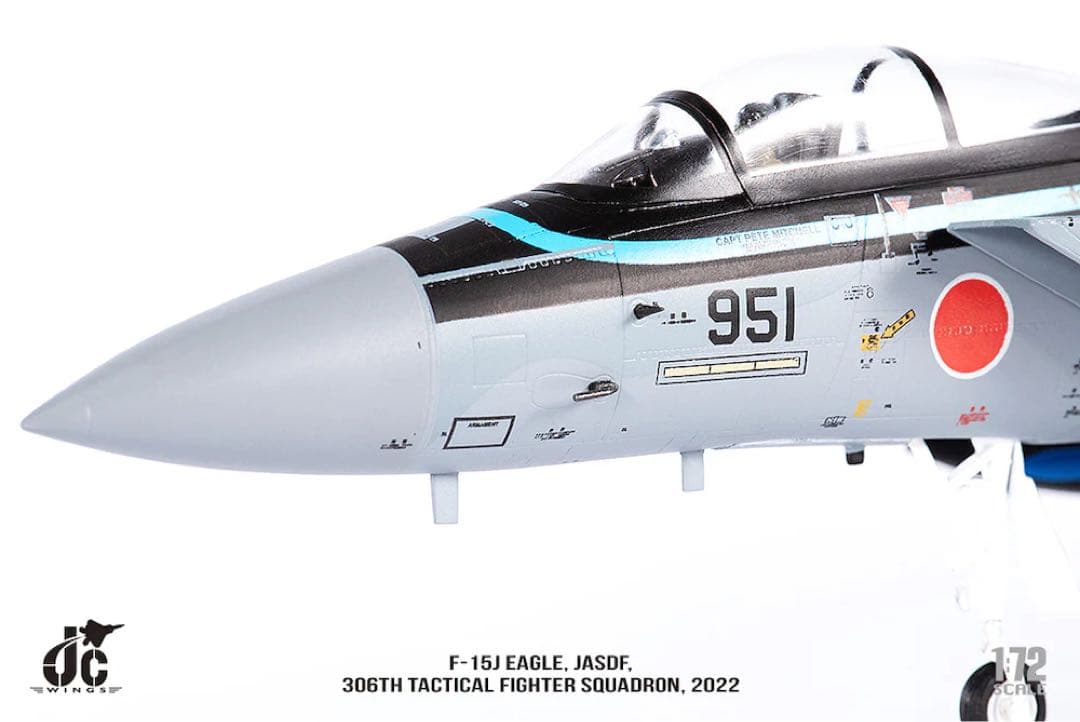 JCWINGS 1/72 F-15J 第6航空団 第306飛行隊　特別塗装