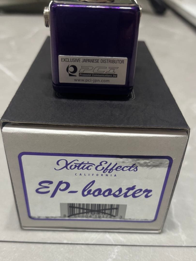 【美品】Xotic EP Booster llic Purple LTD