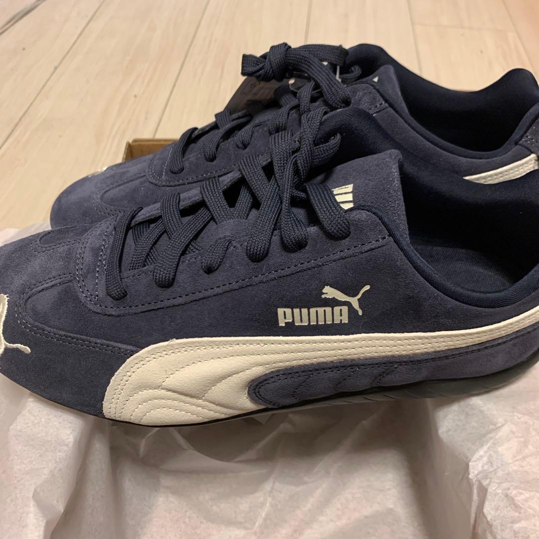 シューズ Puma Speedcat OG \"New Navy/Warm White\"