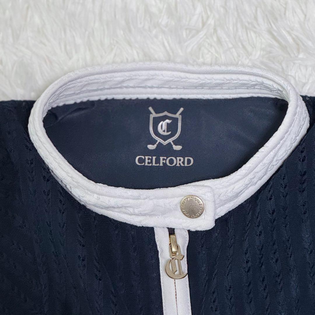 【極美品】完売品 CELFORD GOLF フリルワンピース ベルト 3点セット