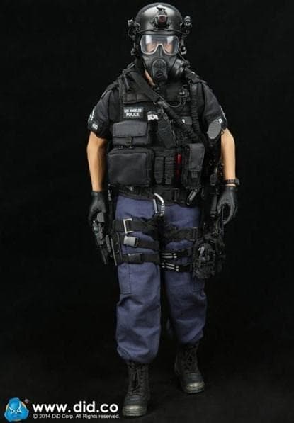 ミリタリー Did LAPD S.W.A.T. ASSAULTER MA1001