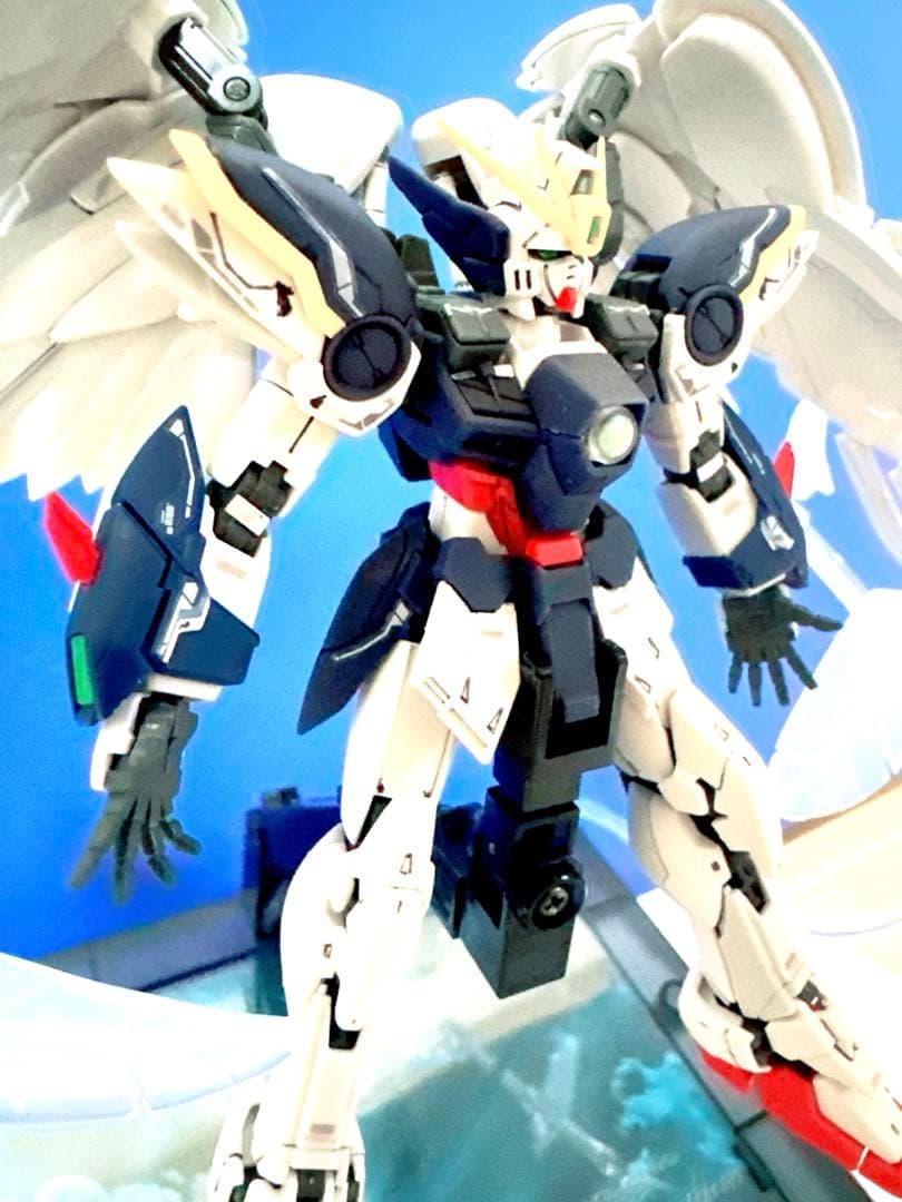 RG 1/144 ガンダムゼロEW 【ゼラフィムフェザー】トールギスEW セット