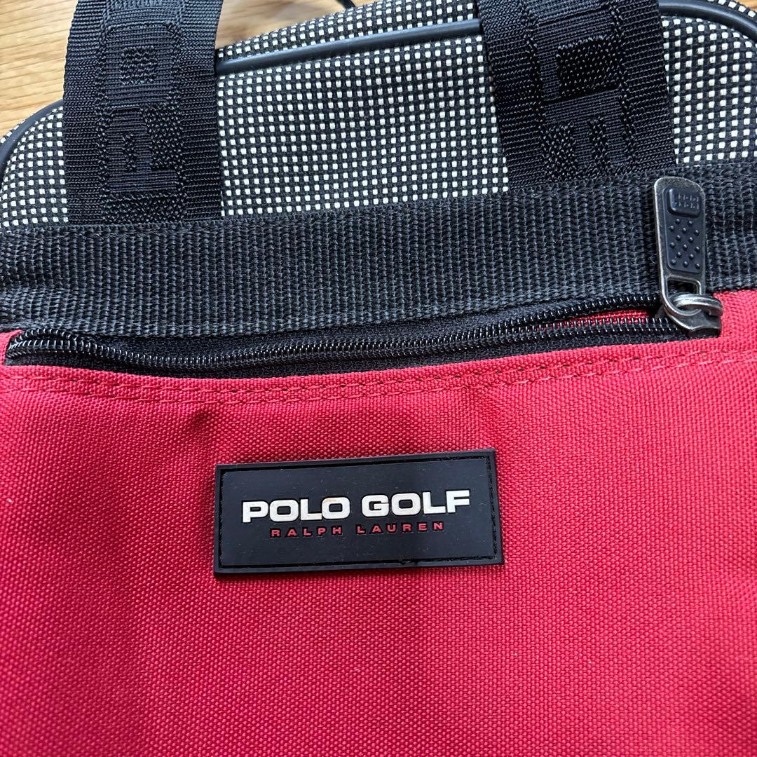 POLO GOLF 赤 バッグ