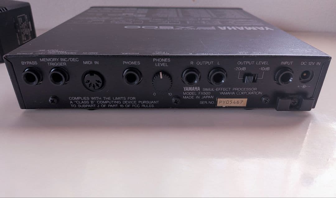 Yamaha FX500 ギター マルチエフェクター