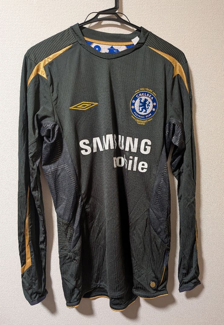 2005/06 Umbro Chelsea FC 長袖GK用 Mサイズ