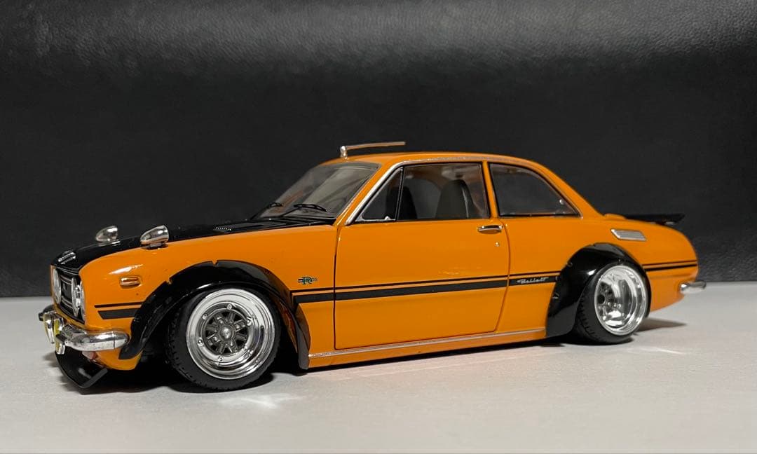 1/24 アシェット 国産名車 ISUZU ベレット GTR改 旧車 カスタム