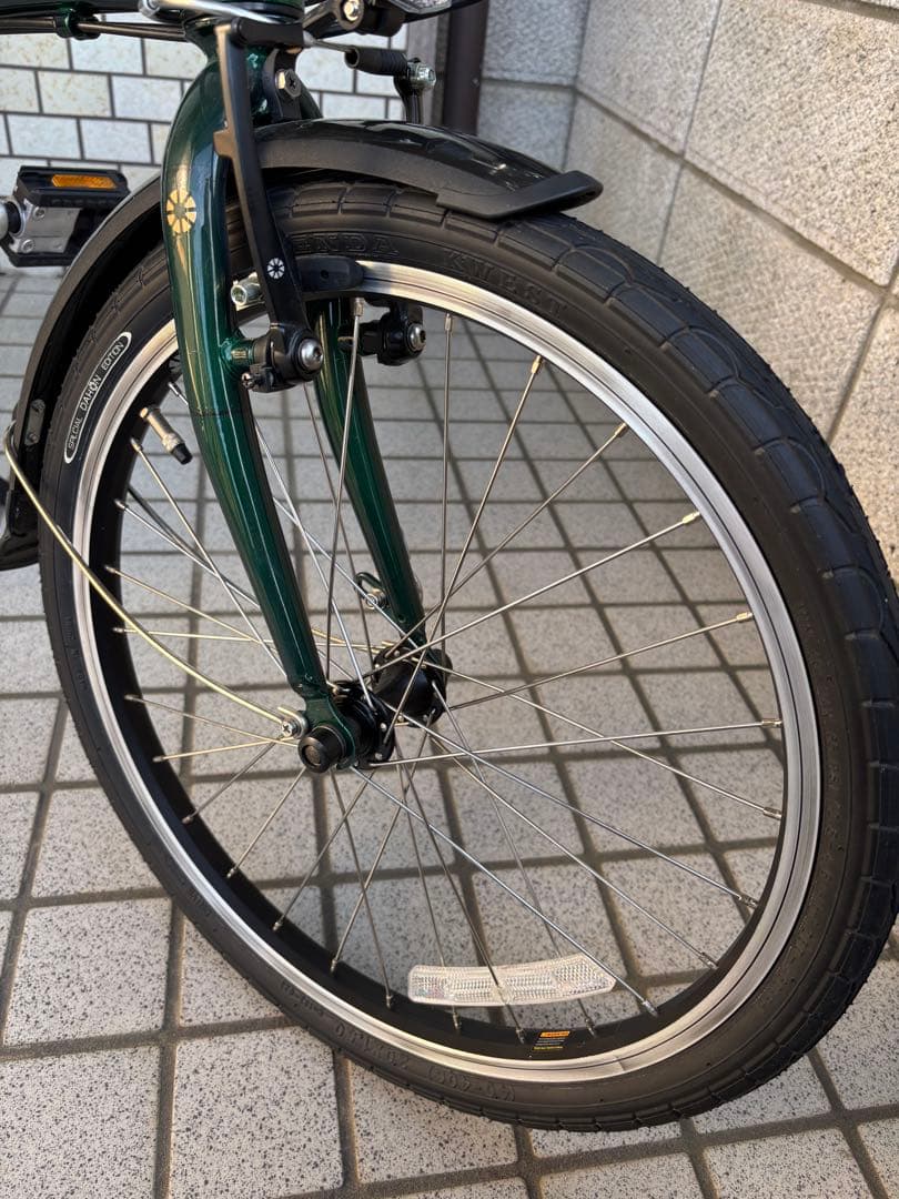 DAHON Vybe D7 11.8kg ダークグリーン　輪行バック付き