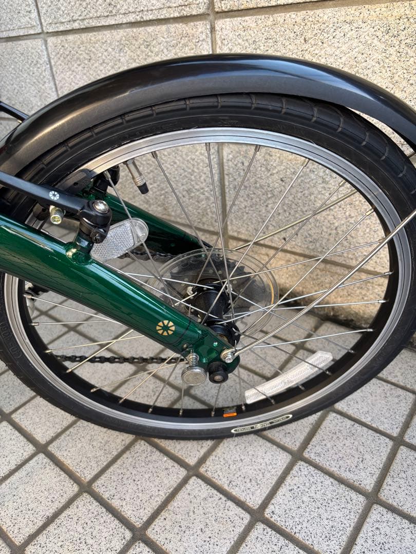 DAHON Vybe D7 11.8kg ダークグリーン　輪行バック付き