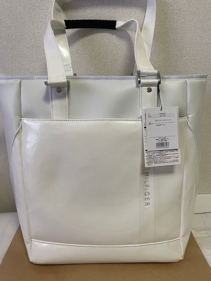新品・未使用　  ホワイトトートバッグ