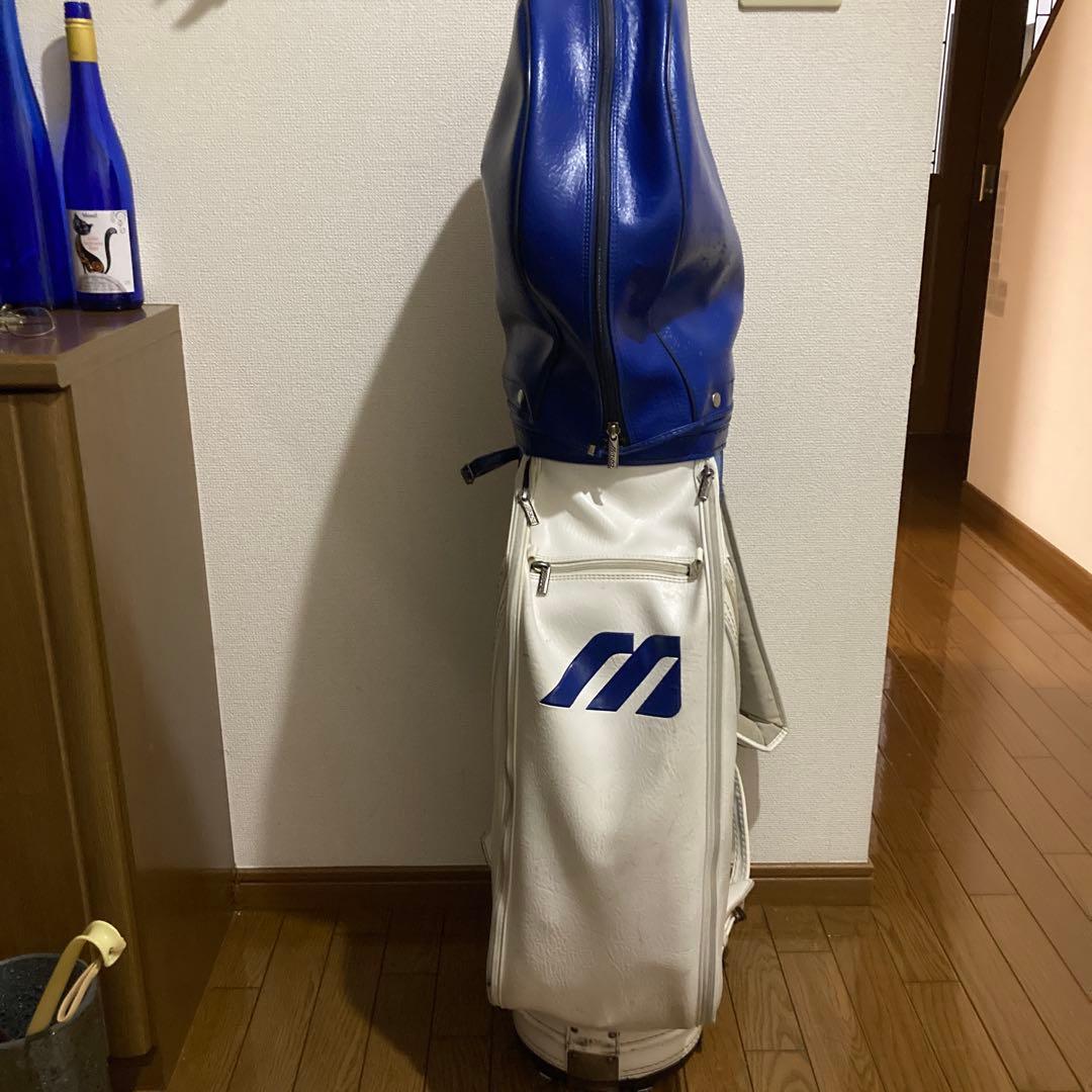 MIZUNO キャディバッグ 青/白