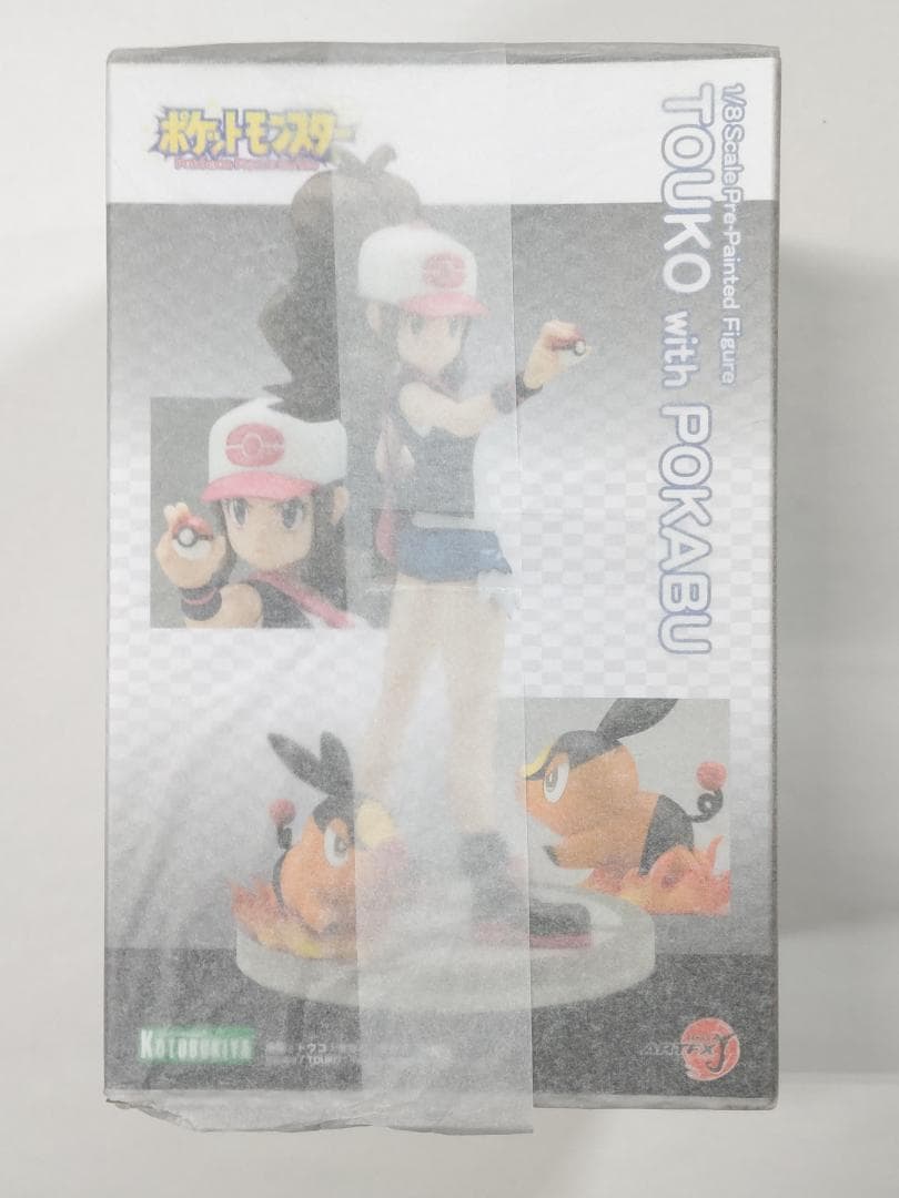 新品 コトブキヤ ポケットモンスター シリーズ トウコ with ポカブ 1/8