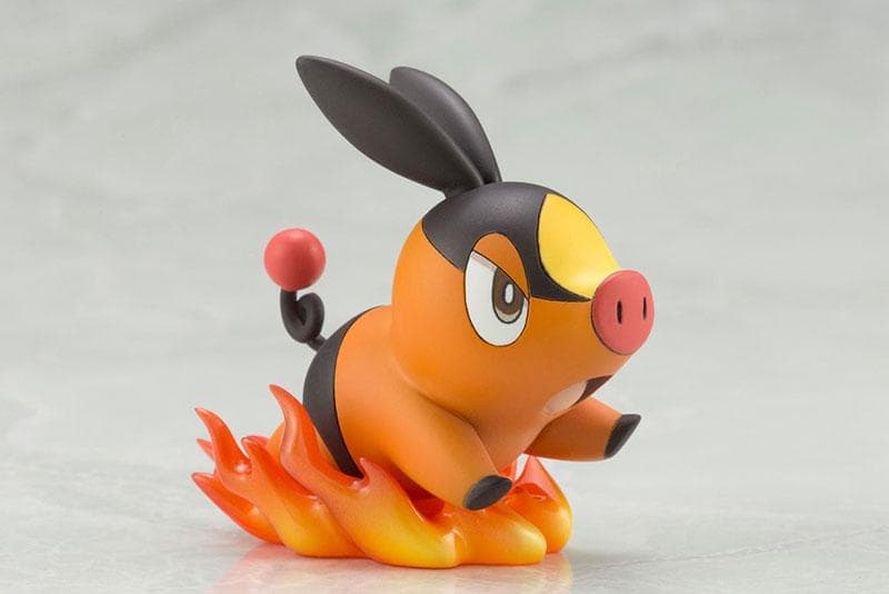新品 コトブキヤ ポケットモンスター シリーズ トウコ with ポカブ 1/8