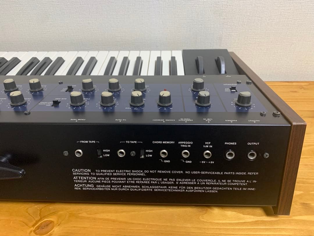 KORG Polysix アナログシンセ名機ポリシックス 純正ハードケース 美品
