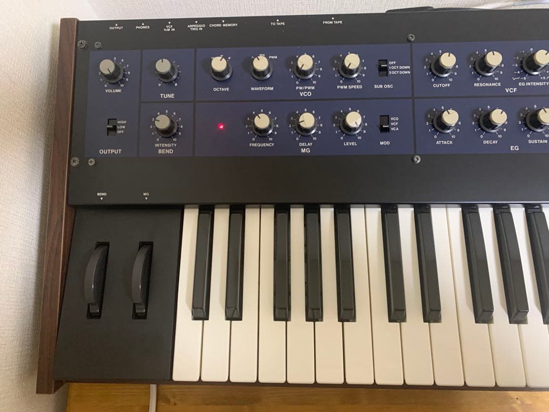 KORG Polysix アナログシンセ名機ポリシックス 純正ハードケース 美品