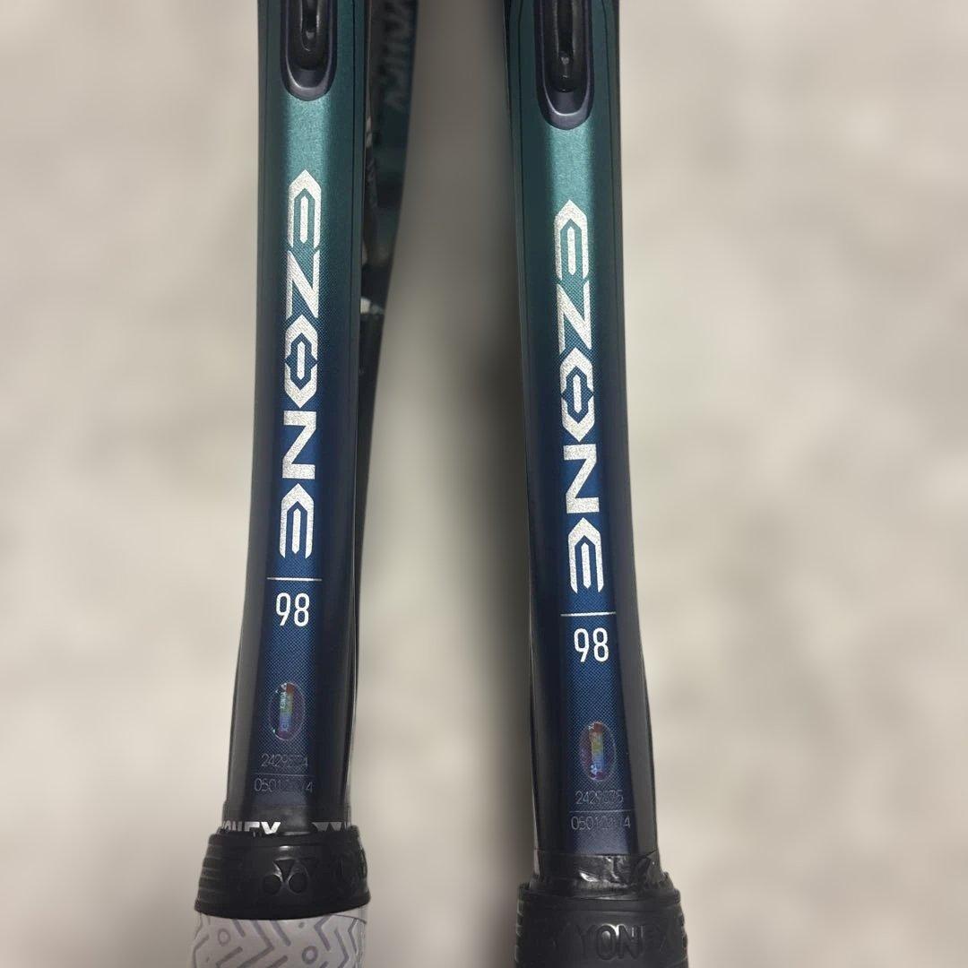 【YONEX】ヨネックス EZONE 98 テニスラケット 2本セット G-2