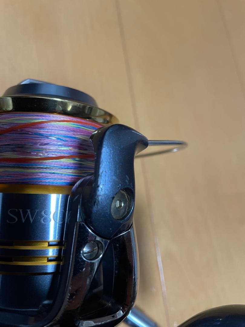 【SHIMANO】ツインパワーSW8000HG ローター傷あり 箱付