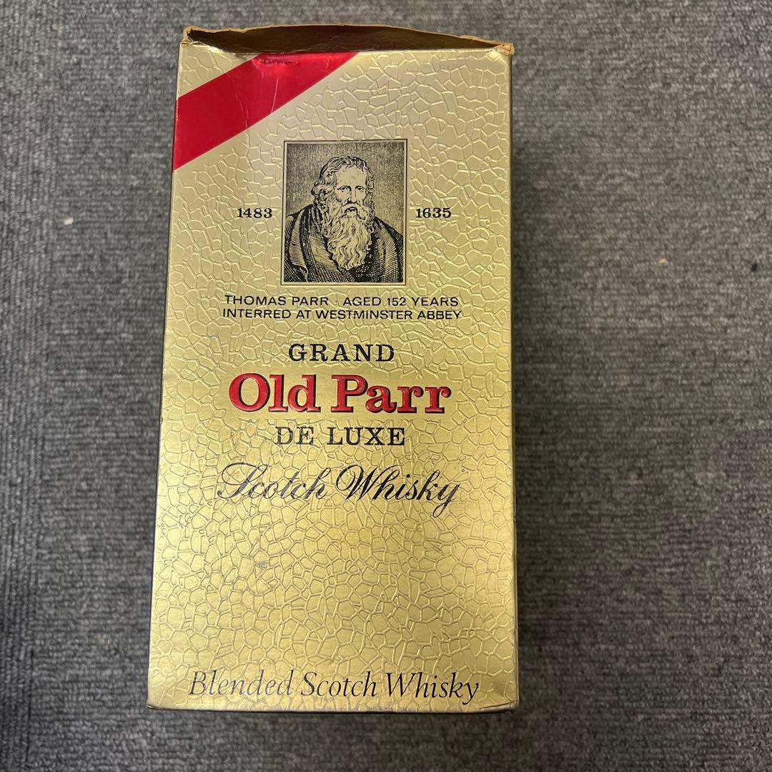 ウイスキー GRAND Old parr DELUXE aged 152 years