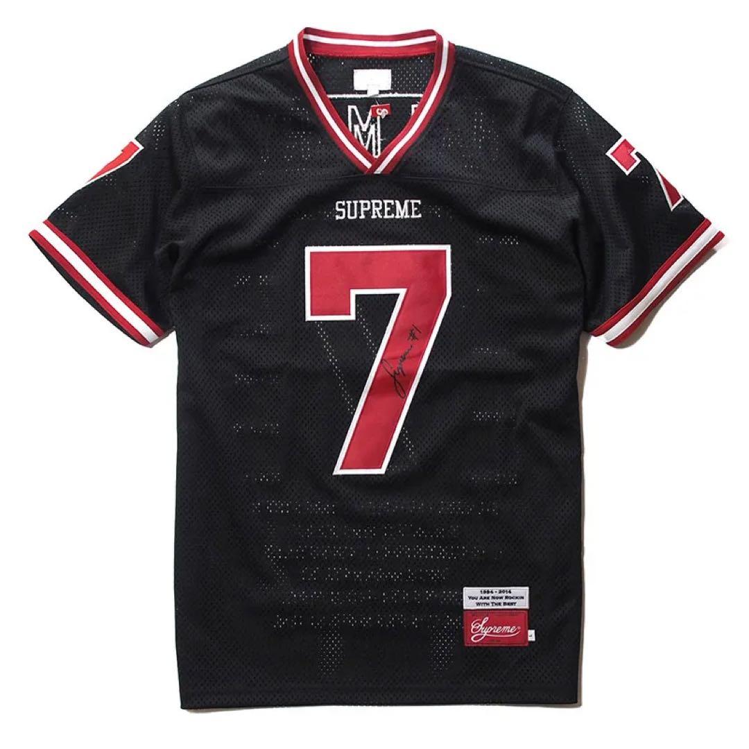 シャツ Supreme HAIL MARY football top 2014fw