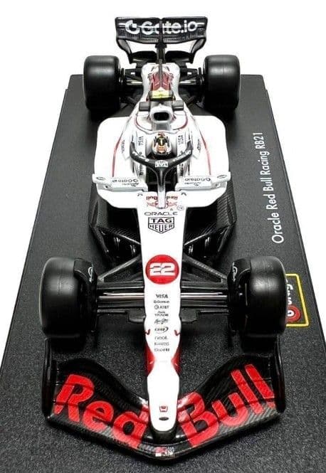 burago1/43クリアケース#22#1RedBull RB21日本GPセット