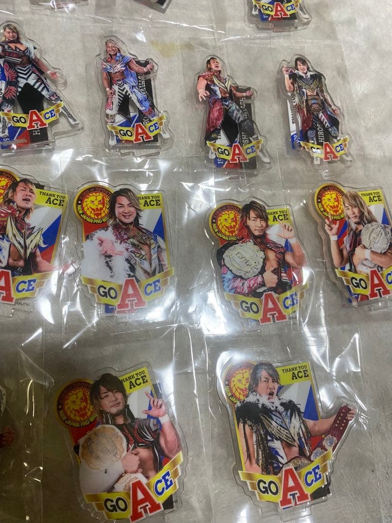 新日本プロレス　棚橋弘至 アクリルスタンド33種セット　バラ売り可能