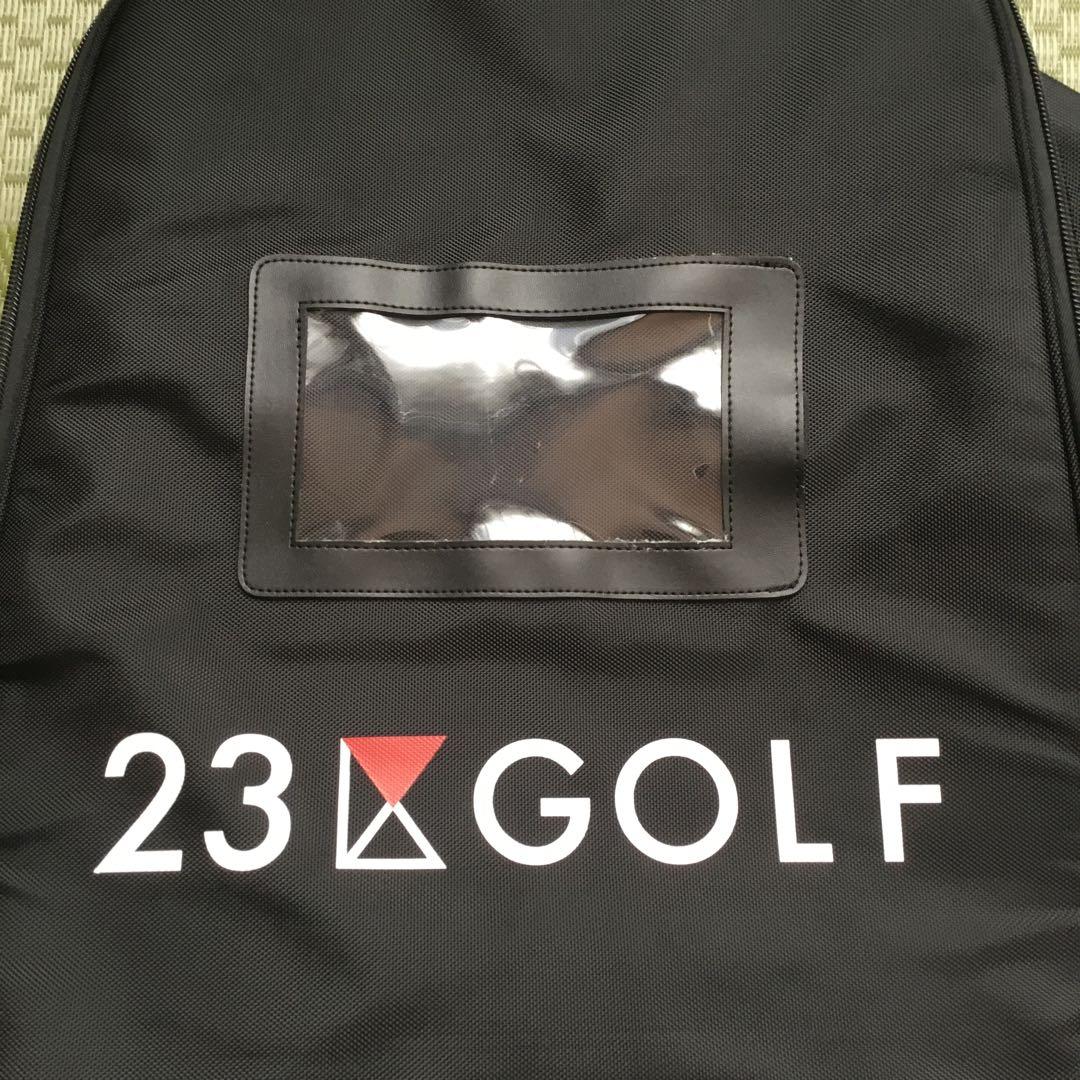 美品！23区GOLF トラベルバッグ 黒 キャスター付き