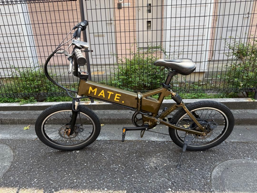 MATE CITY プラス電動アシスト自転車 ゴールデンオリーブ