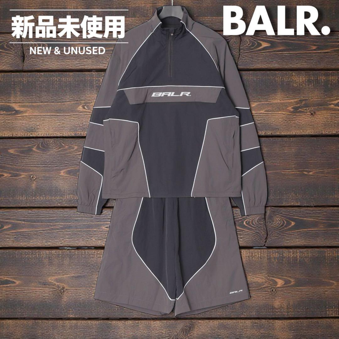 定価9万 新品 BALR. ナイロン セットアップ L 黒 JEZRA ボーラー