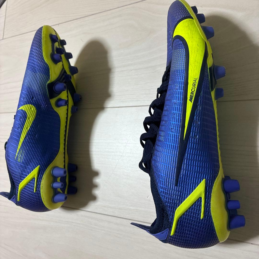 Nike Mercurial スパイク 紫/黄色