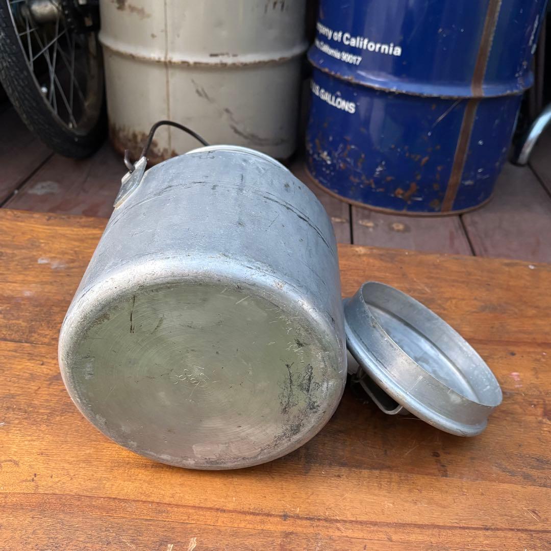 アンティーク雑貨 USA VINTAGE 1940s US NAVY Milk Pot