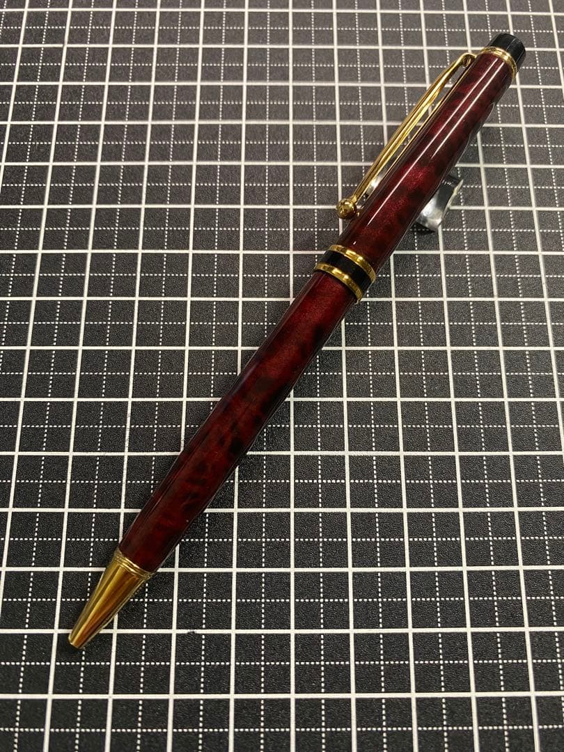 PILOT GRANCE Black&Red Marble ボールペン
