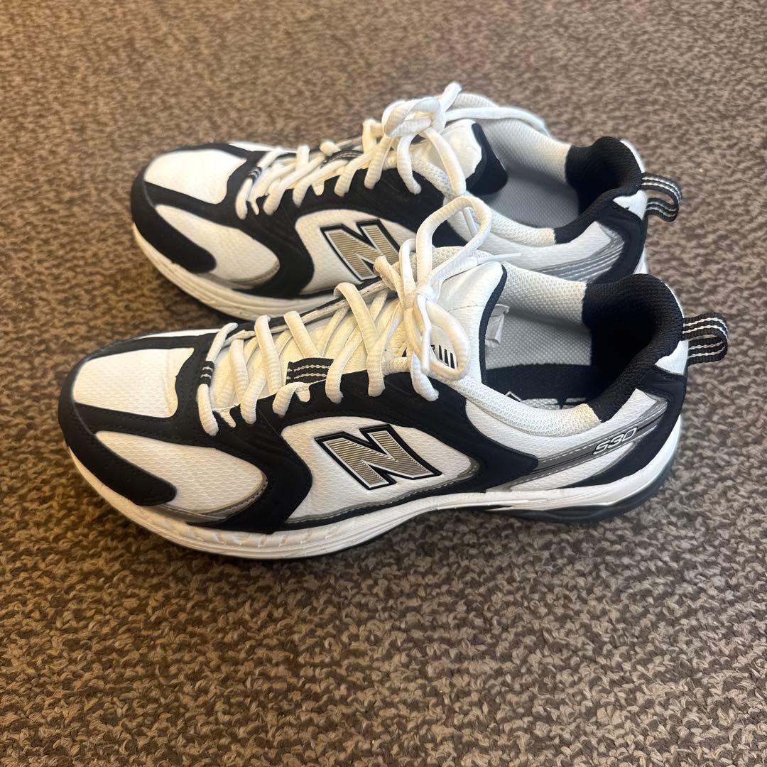 超美品‼️New Balance ゴルフシューズ　ホワイト/ブラック