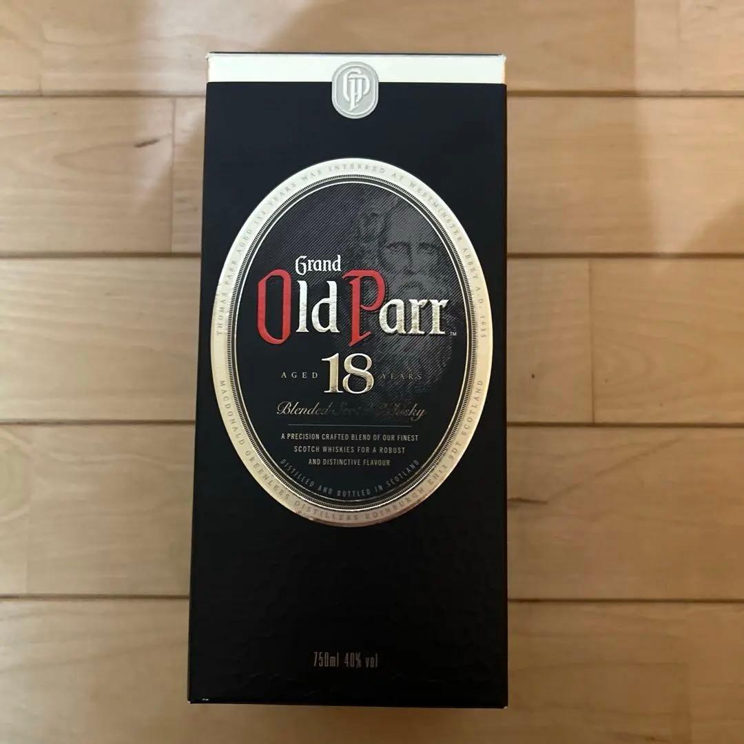【箱あり未開封】Grand Old Parrオールドパー 18年 750ml