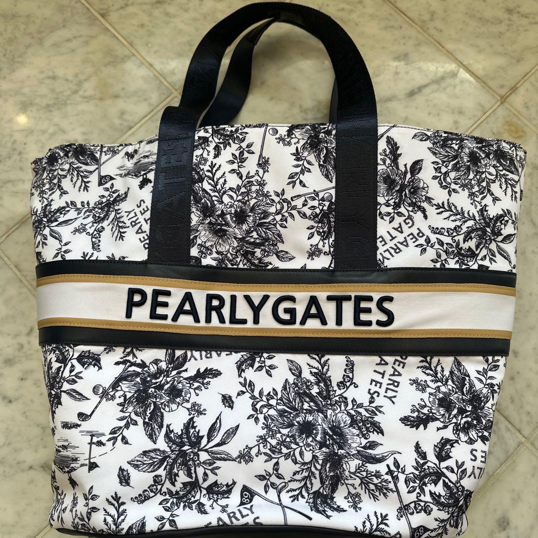 PEARLY GATES フラワープリント ロッカーバッグ