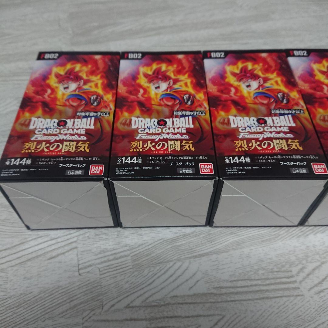ドラゴンボールカード  烈火の闘気 BOX