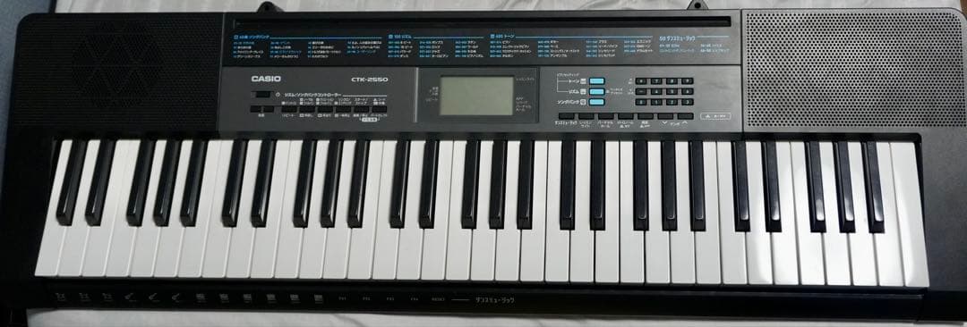 CASIO CTK-2550 電子キーボード｜美品・付属品あり