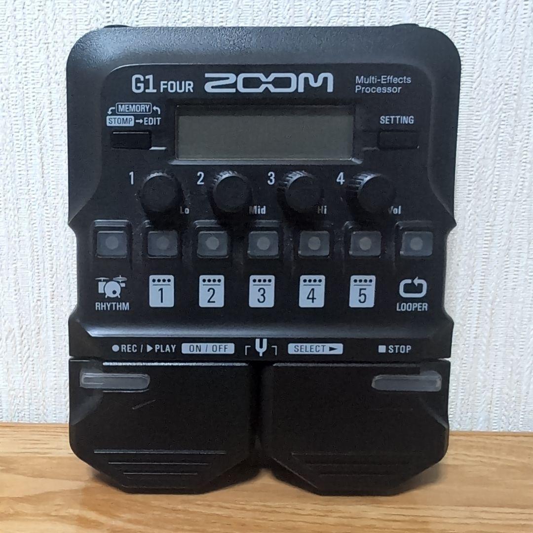 ZOOM G1 FOUR アダプター付き