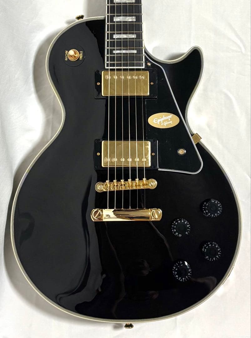 【美品、新品弦張替済】Epiphone レスポールカスタム 2024年製