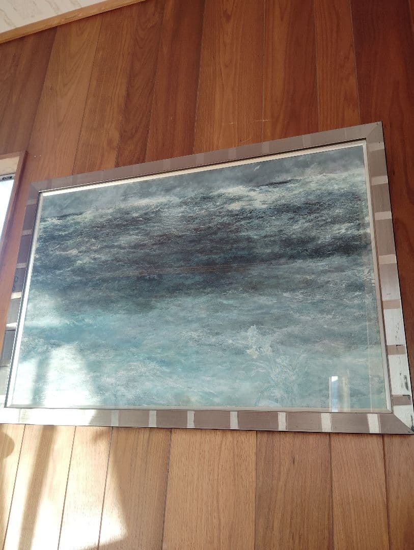海の油絵　群青　99.5cmx67cm