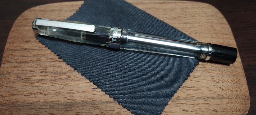 TWSBI Vac700R クリア 太字(B)・専用インクボトルセット