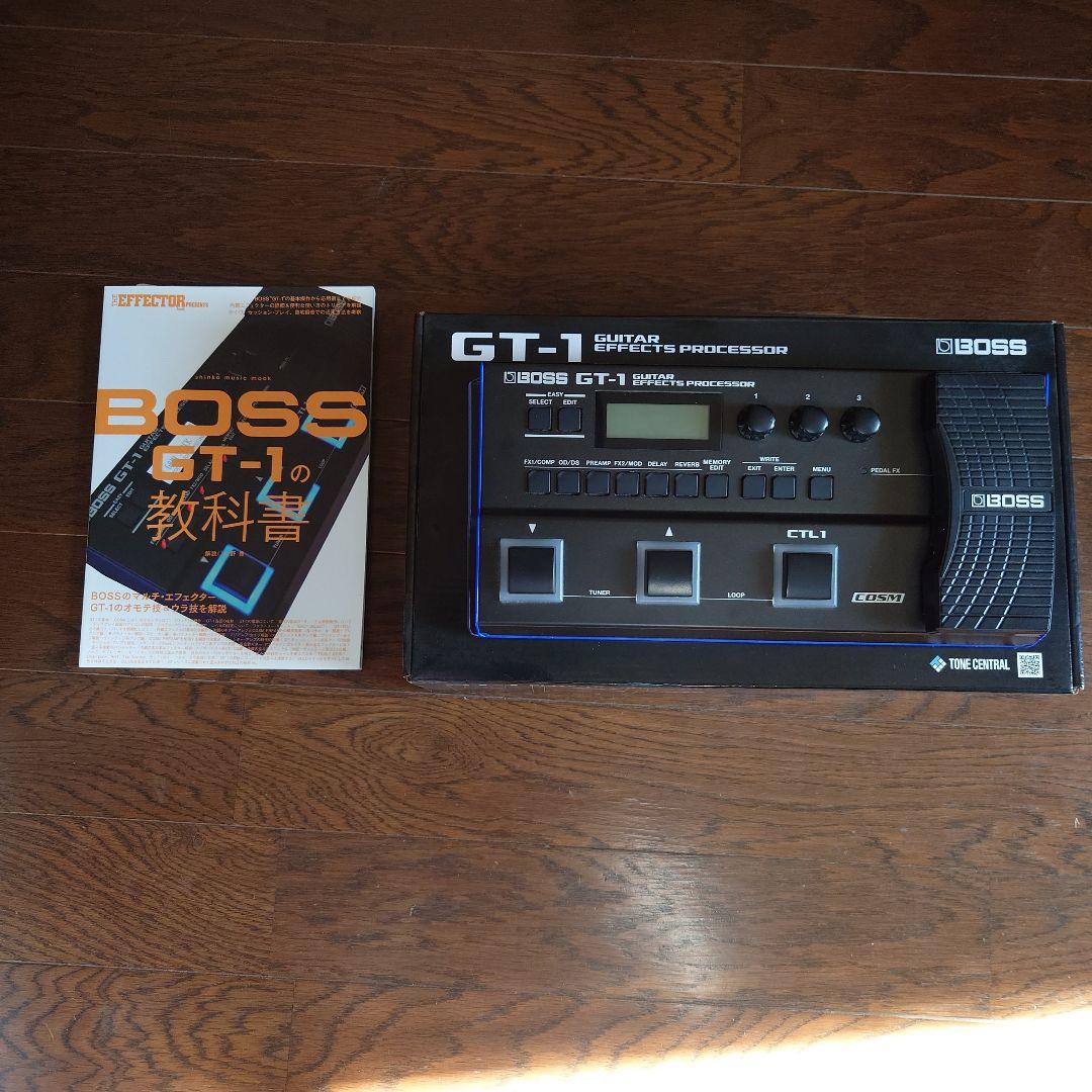 BOSS GT-1 ギターエフェクター　教科書付き