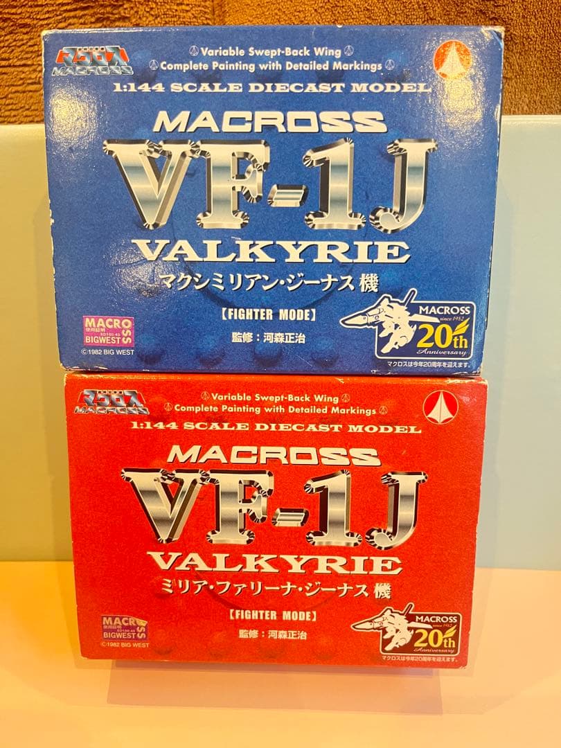 マクロス20th ミリア・ファリーナ・ジーナス機　マクシミリアン・ジーナス機