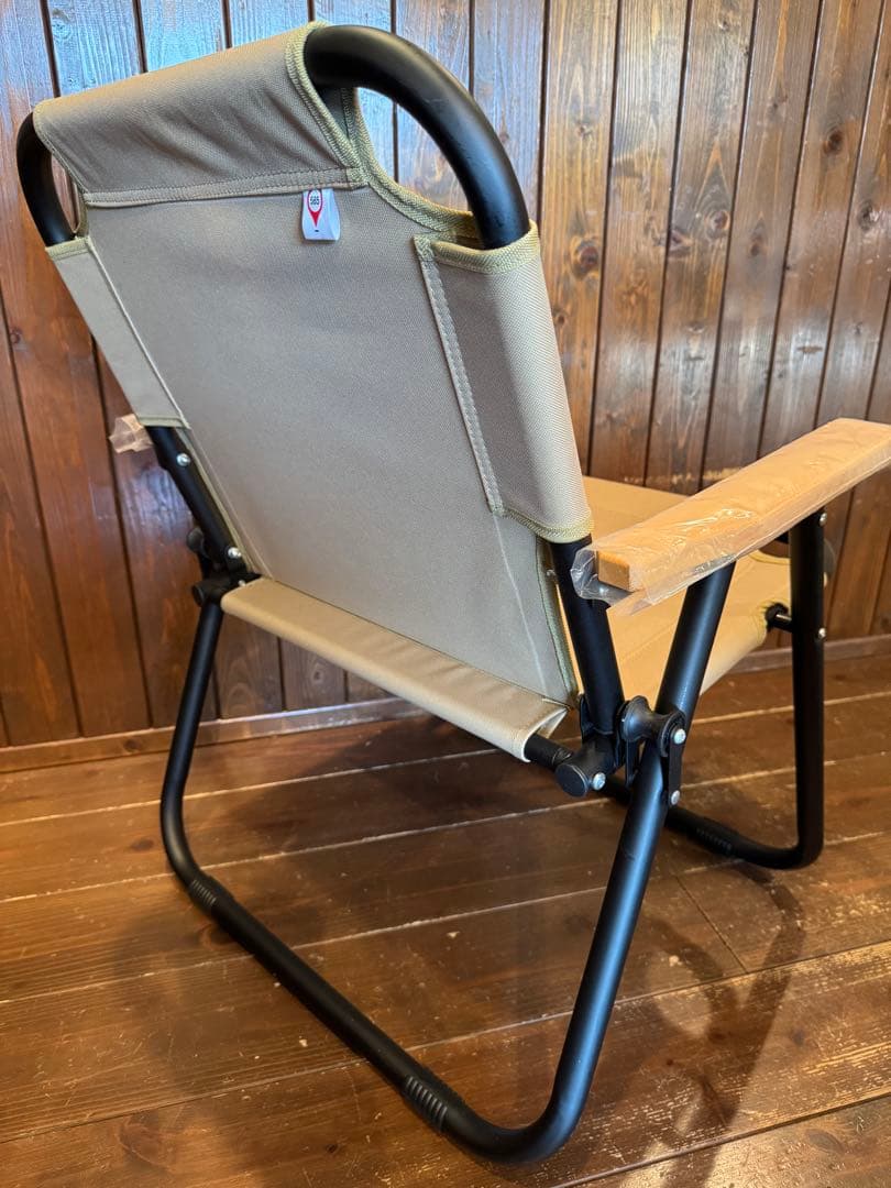 新品未使用BEACHED DAYS アウトドアチェア ベージュ