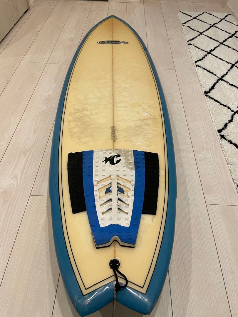 veinz　湘南6'6ftサーフボードミッドレングスショートファンボード