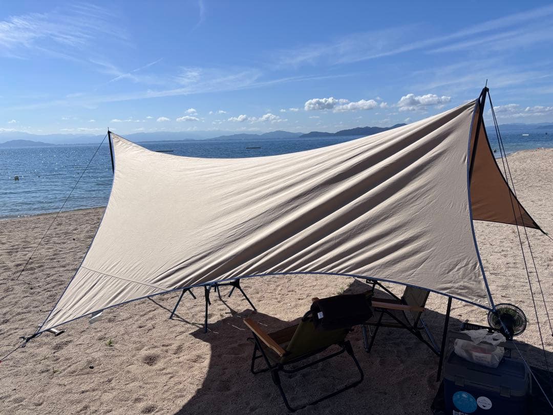 【良品】テンマクデザイン　ムササビウィング13ft.TC ブルーライン